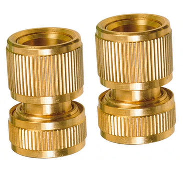 Hose Connector (Brass; On-Hose) Fitting 12mm [SET OF 2] – B.E.S.T ...